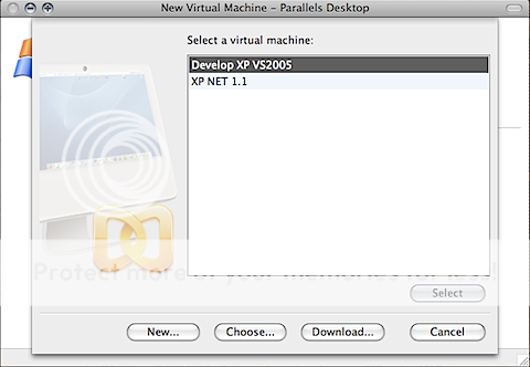 Installing XP SP3 on VMware Fusion