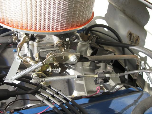 Edelbrock carb install on 352??? - Slick 60's